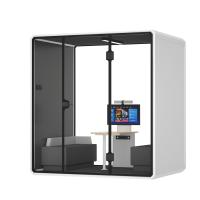 China Model XL Compact Soundproof Meeting Booth Silent Modular Soundproof Room for sale