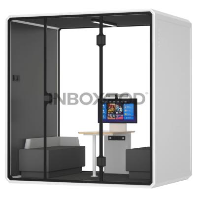 China XL Size Silence Office Meeting Booths Prefabricated Acoustic Isolation Booth for sale
