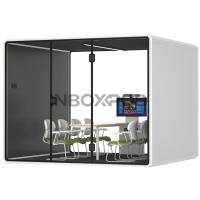 China Modular Office Prefab Soundproof Room Sound Insulation Acoustic Meeting Pods for sale