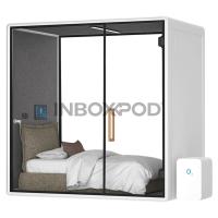 China Immersive Sound Proof Sleeping Pod Single Bed Oxygen Pod Therapy​ for sale