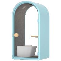 China Sound Absorbing Student Study Pods 30 dB Noise Reduction Soundproof Cabin For Home for sale