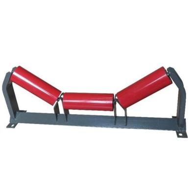 China Belt Conveyor Trough Iler Roller Set 108mm Diameter Size For Conveyors for sale