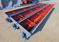 China Double Outlets Horizontal Screw Loader Conveyor Easy To Use for sale
