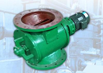 China Normal Temperature Impeller Feeder Rotary Valve 16L/R Ajustable Speed for sale