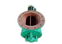 China Star Ash  Powder Feeder System Ajustable Motor Rotary Valve for sale