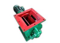 China Motor Reduer Drive Rigid Impeller Feeder Ash Unloading Rotary Lock Valve for sale