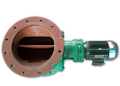 China Round Flange Rigid Impeller Feeder Cast Iron Unloading Equipment  Compact Structure for sale