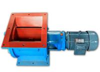 China Energy Saving Square Inlet Rotary Valve Machine Easy Operation for sale