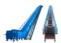 China Rubber Cleated Belt Flat Roller Closed Side Wall Conveyor 650mm for sale