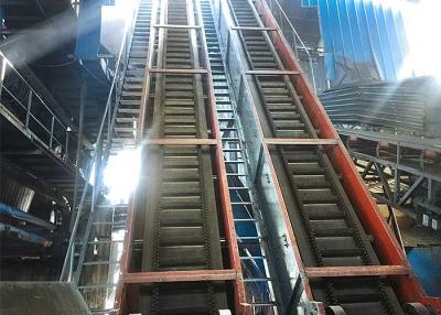 China Carbon Steel Enclosed Sidewall widt 500mm Inclined Belt Conveyors for sale