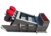 China Soil Vibratory Feeder Low Power Consumption 600Χ 1200Χ 250mm Trough Size for sale