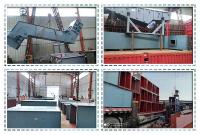 China Vertical Cleated Incline Conveyor , Variable Speed Belt Conveyor Sludge Lifting for sale