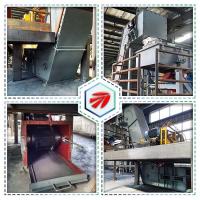 China Silica Sand Enclosed Belt Conveyor 60 Degree Angle Adjustable Drive Pulley for sale