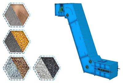 China Powder Granular Enclosed Belt Conveyor Large Transmission Capacity Simple Struture for sale