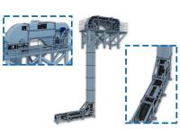 China Enclosed Industrial Conveyor Belt Side Wall Machine For Granular for sale