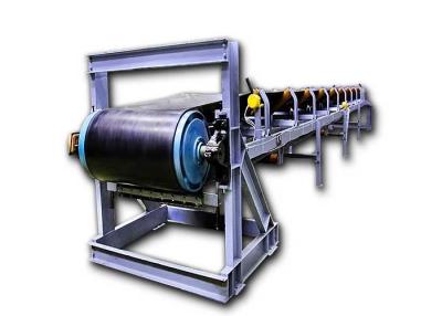 China Large Capacity Heavy Duty Conveyor Belt PU PVC Rubber Stable Running Convenient for sale