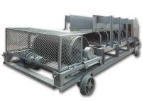 China Double Driving Fixed Reversible Belt Conveyor Light Weight Stable Running for sale