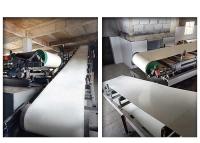 China Silicone Conveyor Belt , PVC Automatic Conveyor Belt  Carbon Steel Hopper for sale