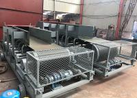 China Carbon Steel Reversible Belt Conveyor 500MM 650MM 800MM Width Simple for sale