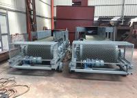 China Double Driving Reversible Belt Conveyor High Speed With Impact Idlers for sale