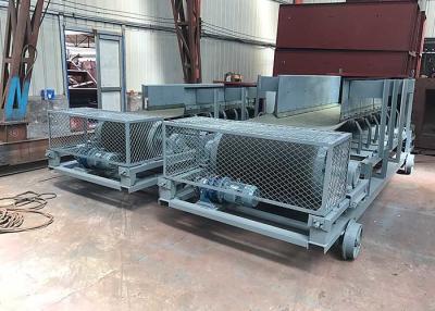 China Carbon Steel Reversible Belt Conveyor 500MM 650MM 800MM Width Simple for sale