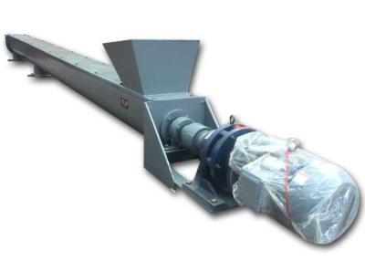 China Bulk Material Auger Screw Conveyor , Vertical Auger Conveyor 1-15m Length for sale