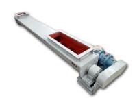 China Equipment  Chip U Auger Conveyor , Flexible Screw Auger Sealed Transportation for sale