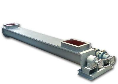 China 5000kg U Trough Screw Conveyor Large Load Capacity Carbon Steel Horizontal for sale