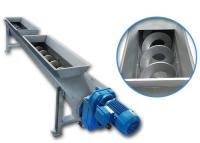 China Dia 400mm U Trough Screw Conveyor For Fertilizer Plant for sale
