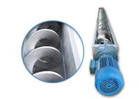 China Gearbox Carbon Steel Horizontal Auger Screw Conveyor for sale
