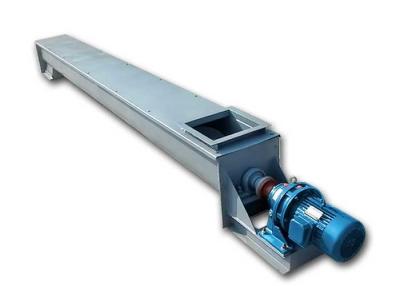 China 315mm Diameter U Trough Screw Conveyor Safe Convenient  Easy Maintain With Shaft for sale