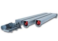 China Inclined Flexible Auger Conveyor Continuous Transportation Equipment Smiple Structure for sale