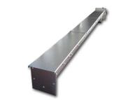 China Economical Sand Auger Conveyor Environmentally Friendly Hanger Bearing Equipped for sale