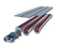 China Motor Driven U Trough Screw Conveyor Corrosive Resistant for sale