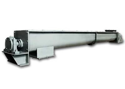 China Short U Trough Screw Conveyor Removable Non Pulltion Fixed Casing Dustproof for sale