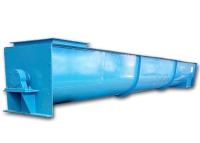 China Uniform Feeding U Trough Screw Conveyor Low Power Consumption Industrial Grade for sale