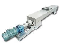 China Compact Design U Trough Screw Conveyor Small Section Size Realize Sealed Transportation for sale