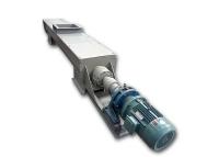 China Compact Design U Trough Screw Conveyor Small Section Size Realize Sealed Transportation for sale