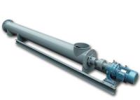 China Carbon Steel Tubular Model U Trough Screw Conveyor System Gray Color for sale