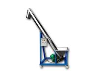 China Stainless Steel 304L Tubular Screw Conveyor Auger Diameter  163mm for sale