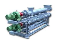 China Industrial Pipe Tubular Screw Conveyor Carbon Steel Abrasion Resistant for sale