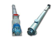 China High Inclined Tubular Screw Conveyor Continuous Working Simple Construction for sale