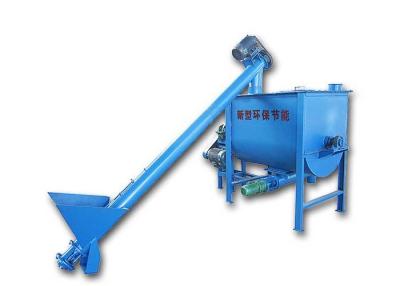 China 45 Degree Cement Screw Conveyor , Inclined Screw Conveyor With Hopper for sale