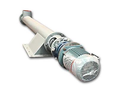 China Small Scale  Tubular Screw Conveyor Low Noise For Gravel Rock Material for sale