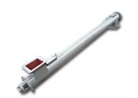 China Motor Gearbox Device 100T/H Tubular Screw Conveyor for sale