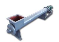 China Cargo Unloading Auger Screw Conveyor Fixed Casing Small Cross Section Size for sale