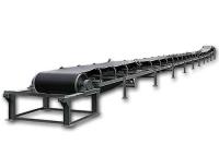 China 150m Belt Conveyor Machine With Trough Idlers And Reducer For Steel Industrial for sale
