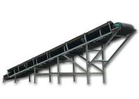 China Chemicals Steep Reversible Inclined Belt Conveyor Non Deviation Lightweight Frame for sale