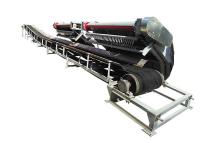 China Coal Powder Anti Static Powered Belt Conveyor High Adaptability Anti Skid Surface for sale