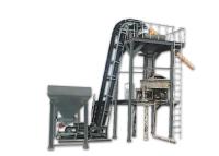 China Bulk Material Sidewall Belt Conveyor , Automatic Conveyor Belt Increased Friction for sale